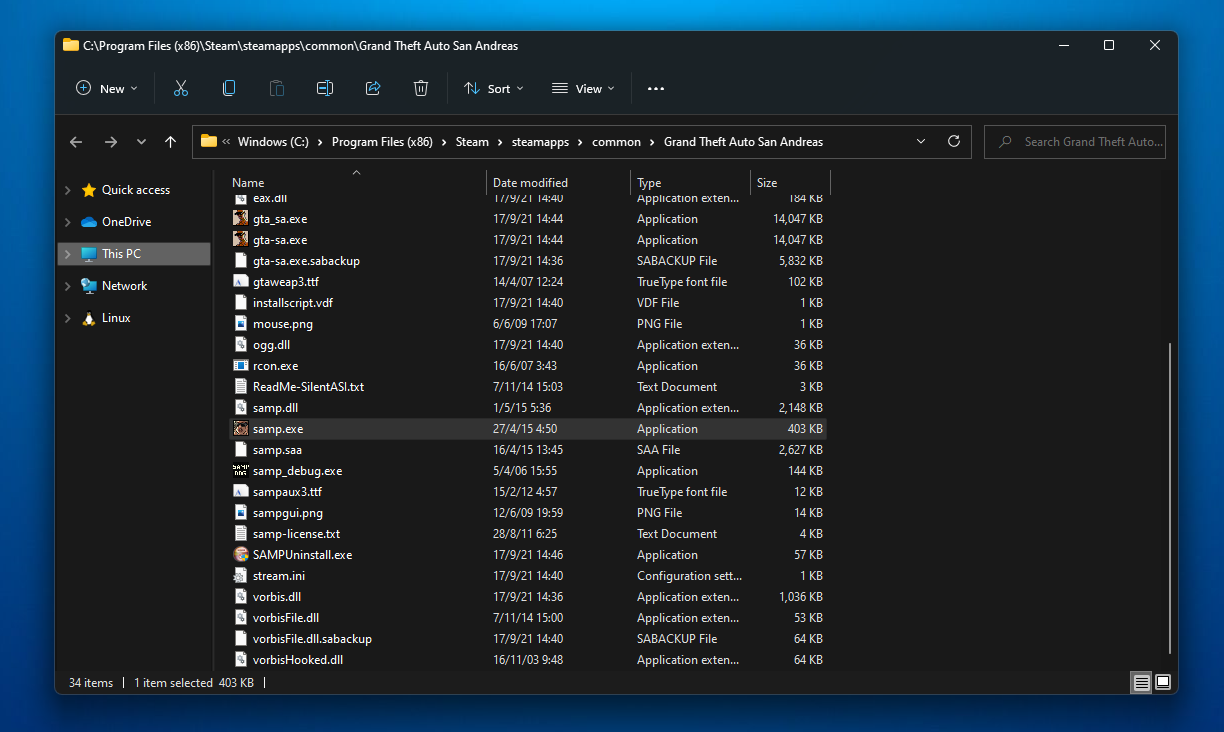 How to Install SAMP (Steam and PC versions)
